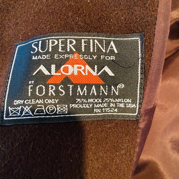 Alorna by Forstmann | Jackets & Coats | Vintage Alorna By Forstmann ...